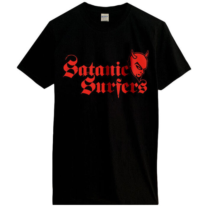 Satanic Surfers 『Devil Logo T-shirt』 (black) | Satanic Surfers 『Devil Logo T-shirt』 (black) |