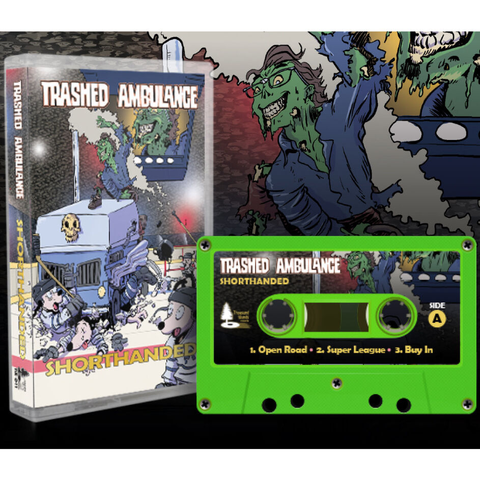 TRASHED AMBULANCE 『SHORTHANDED』(カセットテープ) (DLコード...