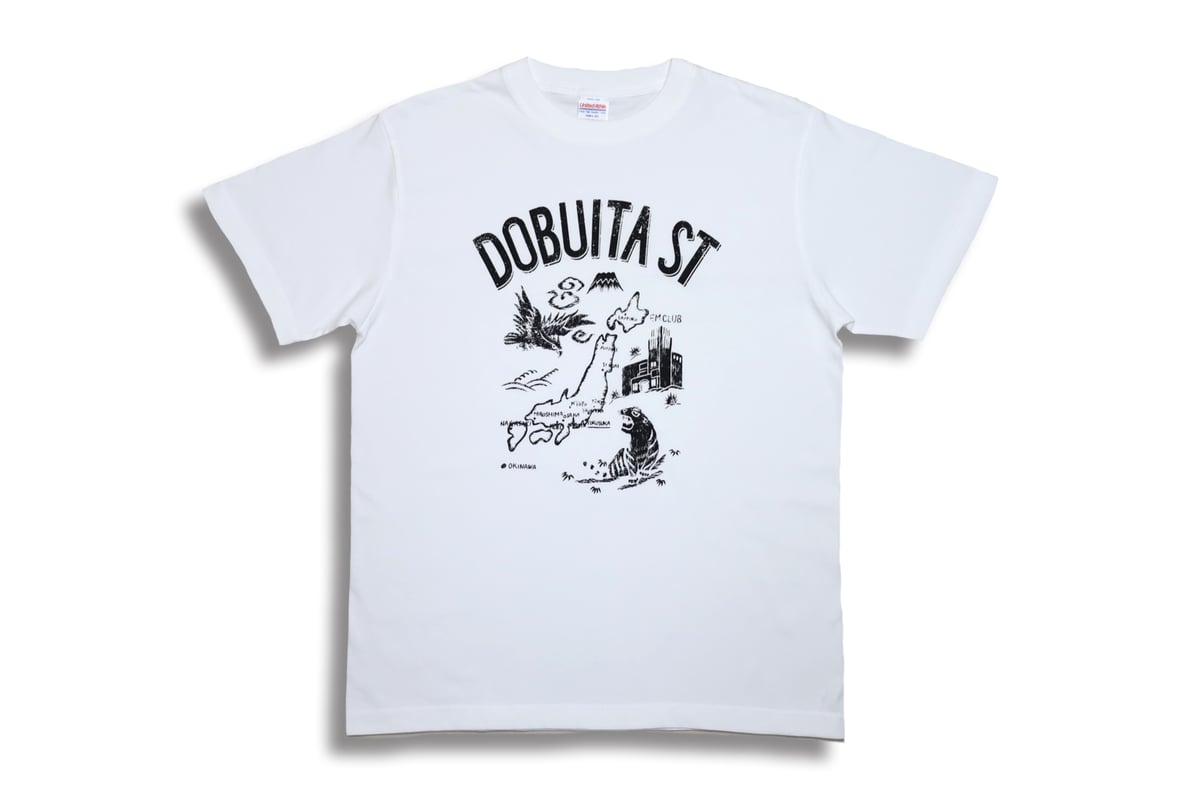【白】横須賀ドブ板 オリジナル スカジャンTシャツ | DOBUITA PROJECT