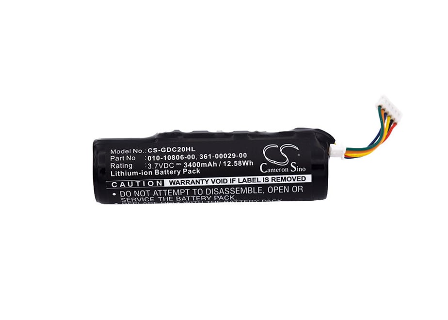 即納★Garmin DC20, DC30, DC40互換バッテリー 3400mAh (CS-...