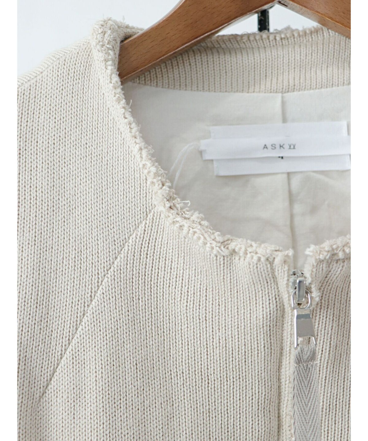 ASKYY / P7 / CONVERTIBLE KNIT RIDERS / ECRU | O...