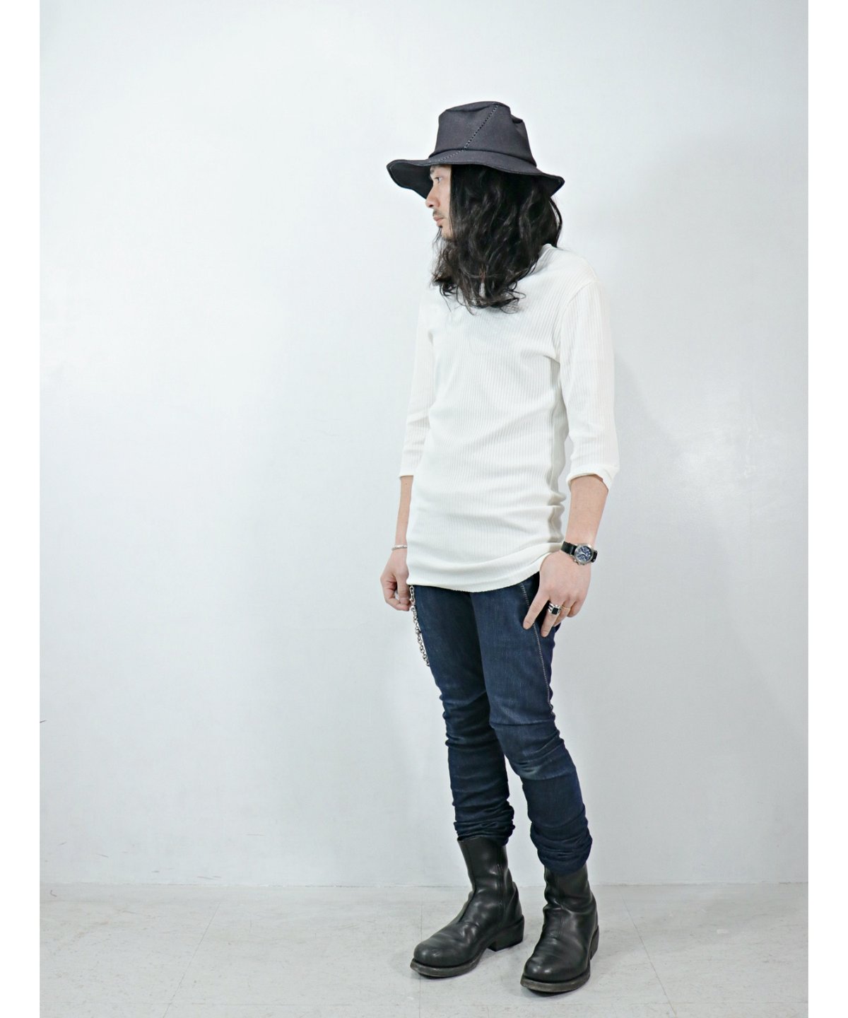 Thee OLD CIRCUS / 414100157 / Stretch Iron Deni Thee OLD CIRCUS / 414100157 / Stretch Iron Deni