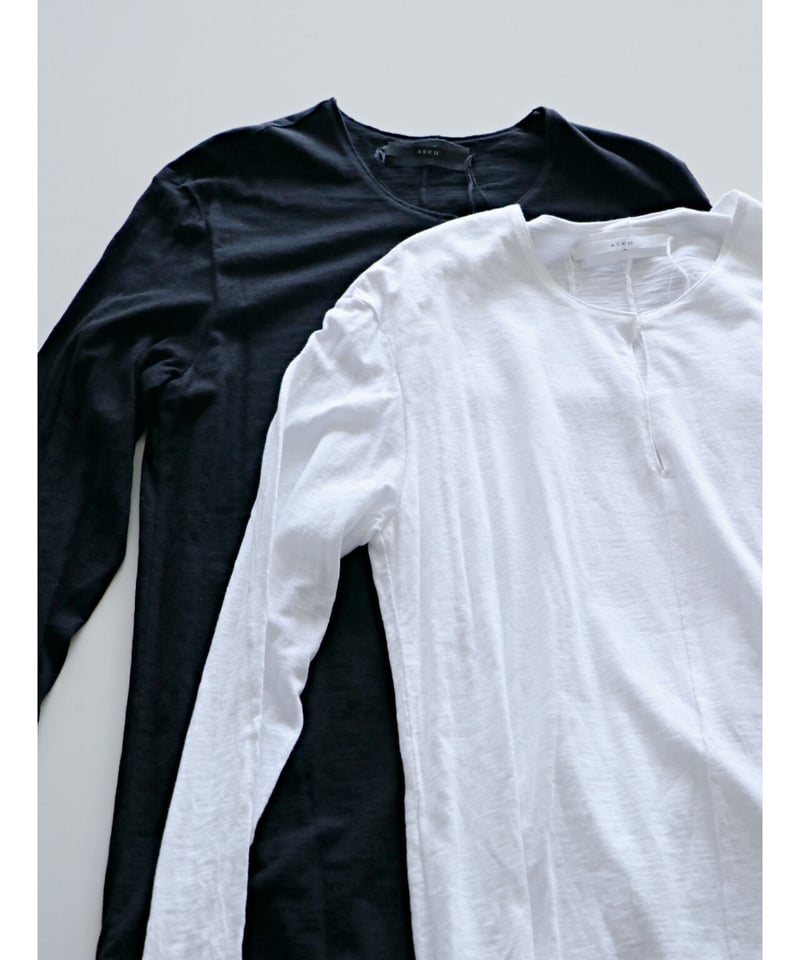 ASKYY / PA21 / LAYERD TUNIC CUTSEW / WHT | Owl ASKYY / PA21 / LAYERD TUNIC CUTSEW / WHT | Owl