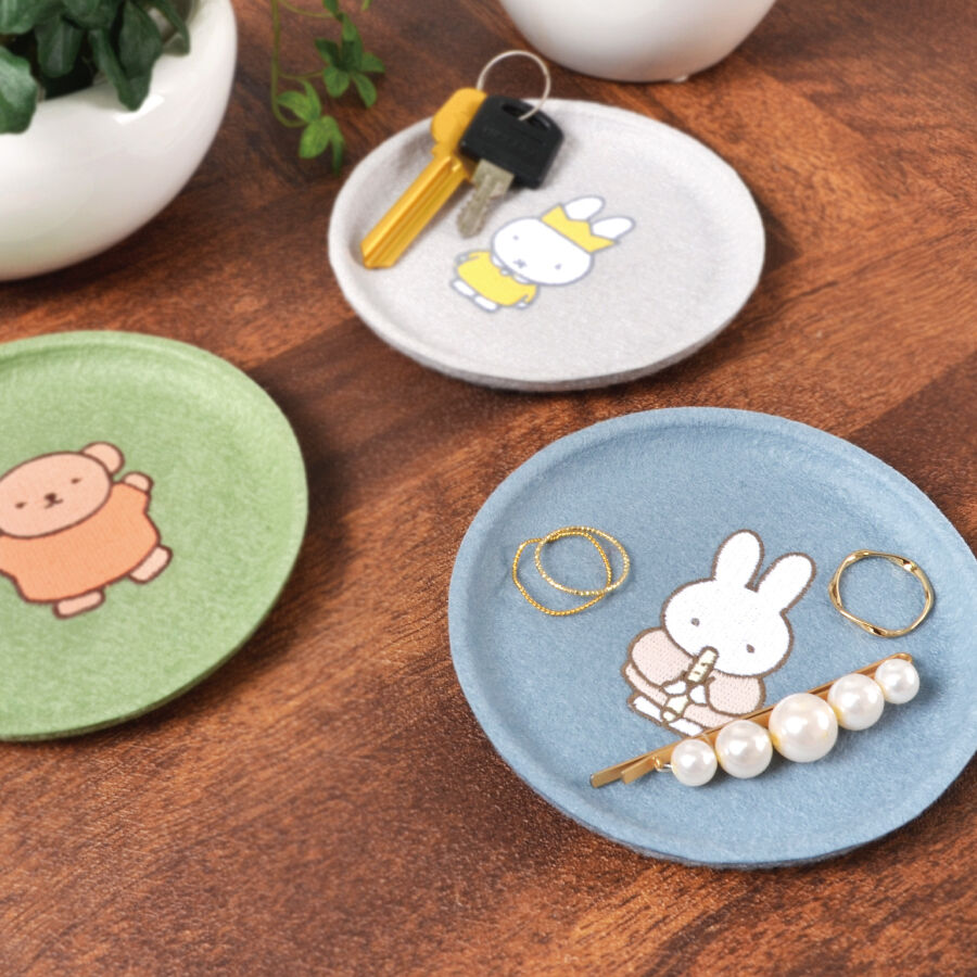 PUPU FELT miffy (vol.2) トレイ | ピージーデザイン 公式オンラインストア