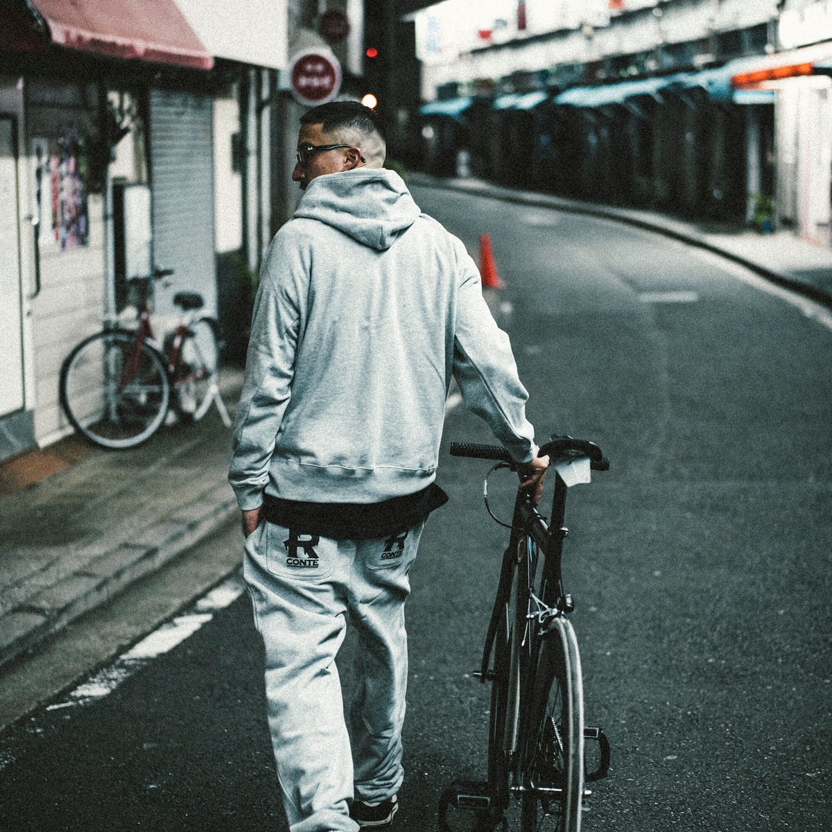 RC-037 / LOGO SWEAT PANTS | Rconte アールカンテ RC-037 / LOGO SWEAT PANTS | Rconte アールカンテ
