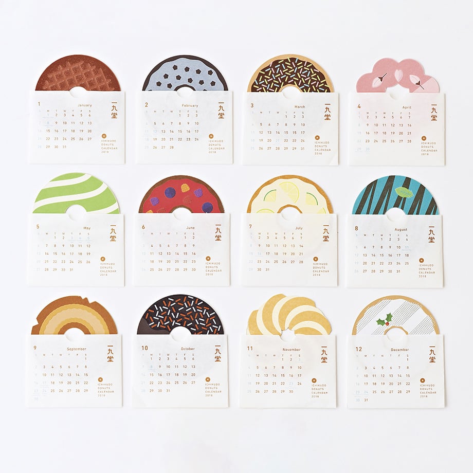 DONUTS CALENDAR 2026 | ICHIKUDO STORE