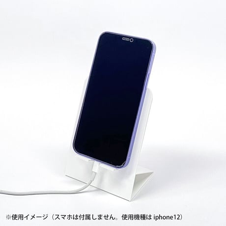 PAPER SMARTPHONE STAND (WHITE & BLACK)【折りたたみ式】