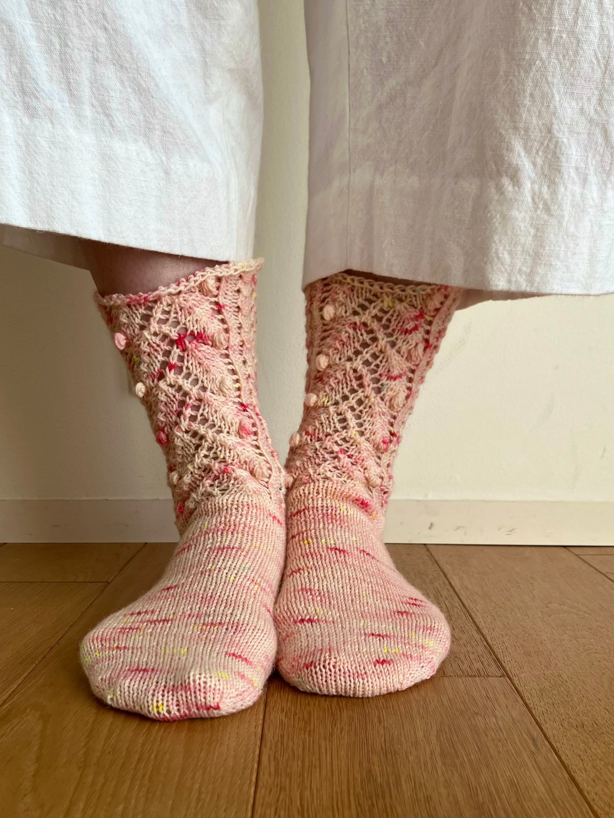 編み物パターン little tree socks | sunao knitting