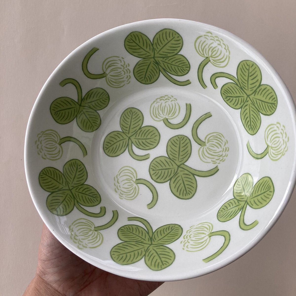 arabia apila oval bowl | retro number arabia apila oval bowl | retro number