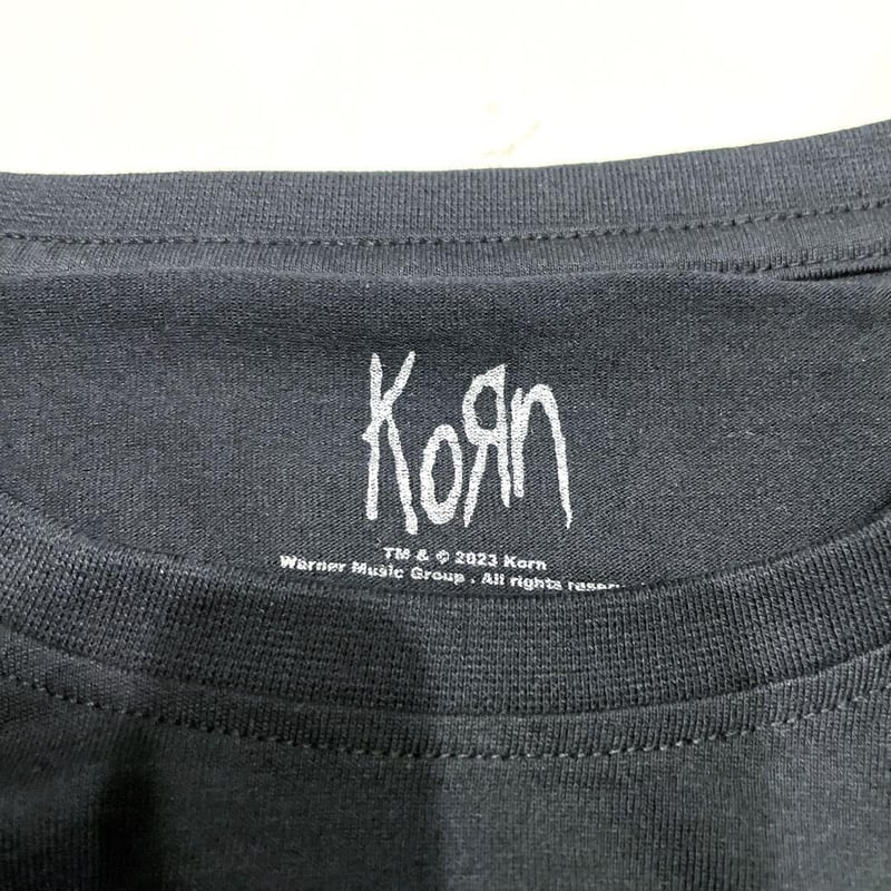 KORN コーン Tシャツ バンドTシャツ ブラック SOS DOLL S/S TEE KORN コーン Tシャツ バンドTシャツ ブラック SOS DOLL S/S TEE