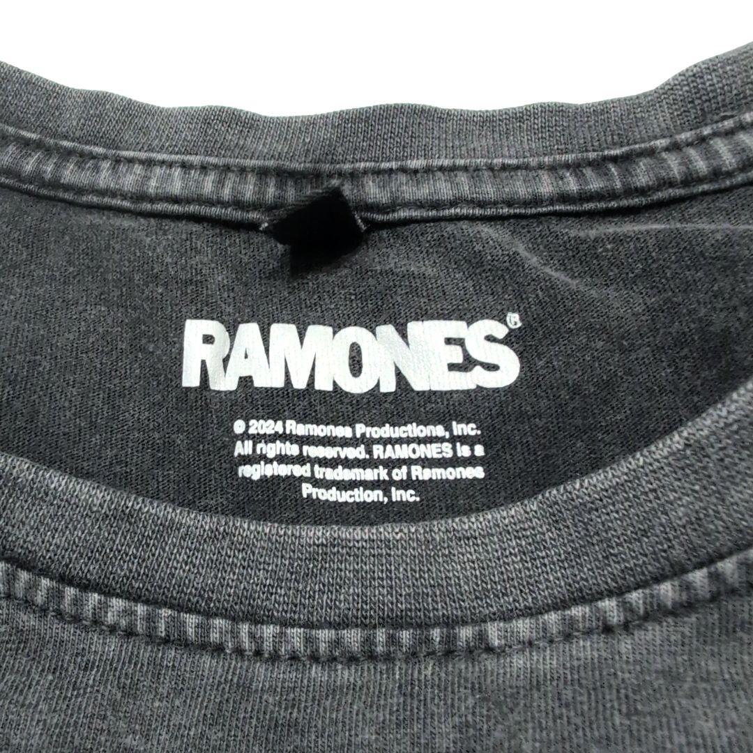 RAMONES ラモーンズ Tシャツ バンドTシャツ チャコールグレー RAMONES ラモーンズ Tシャツ バンドTシャツ チャコールグレー