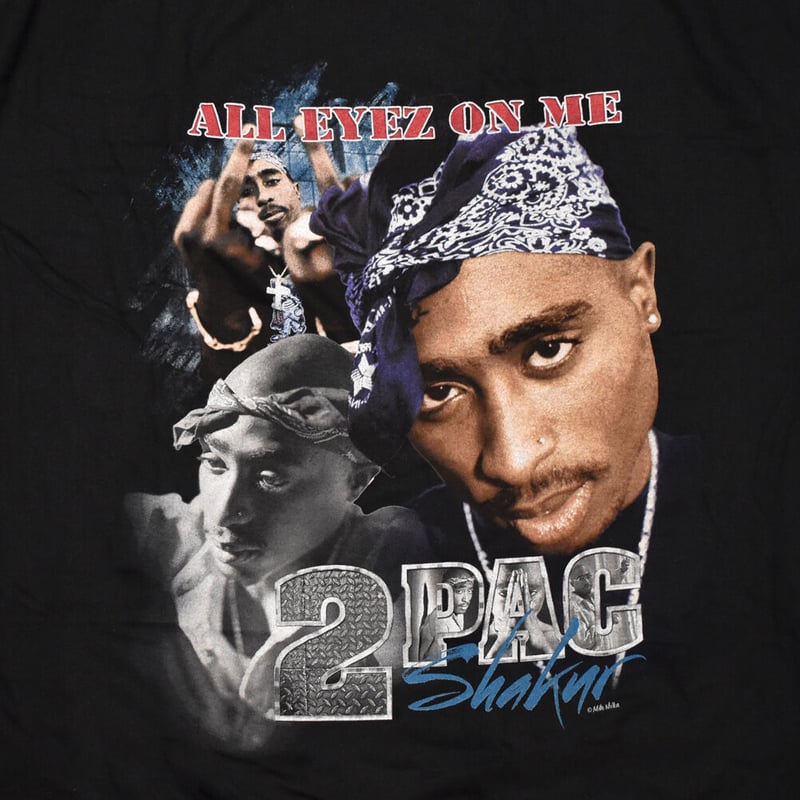 2PAC TUPAC トゥパック Tシャツ ラップTシャツ ブラック All 2PAC TUPAC トゥパック Tシャツ ラップTシャツ ブラック All