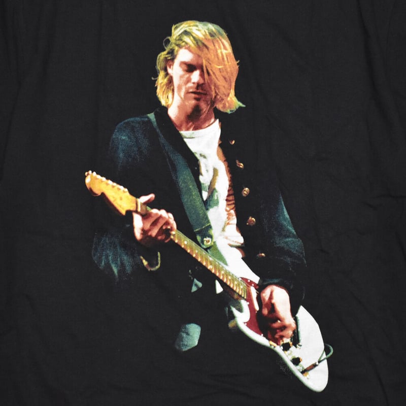 KURT COBAIN カートコバーン Tシャツ バンドTシャツ ブラック KURT COBAIN カートコバーン Tシャツ バンドTシャツ ブラック