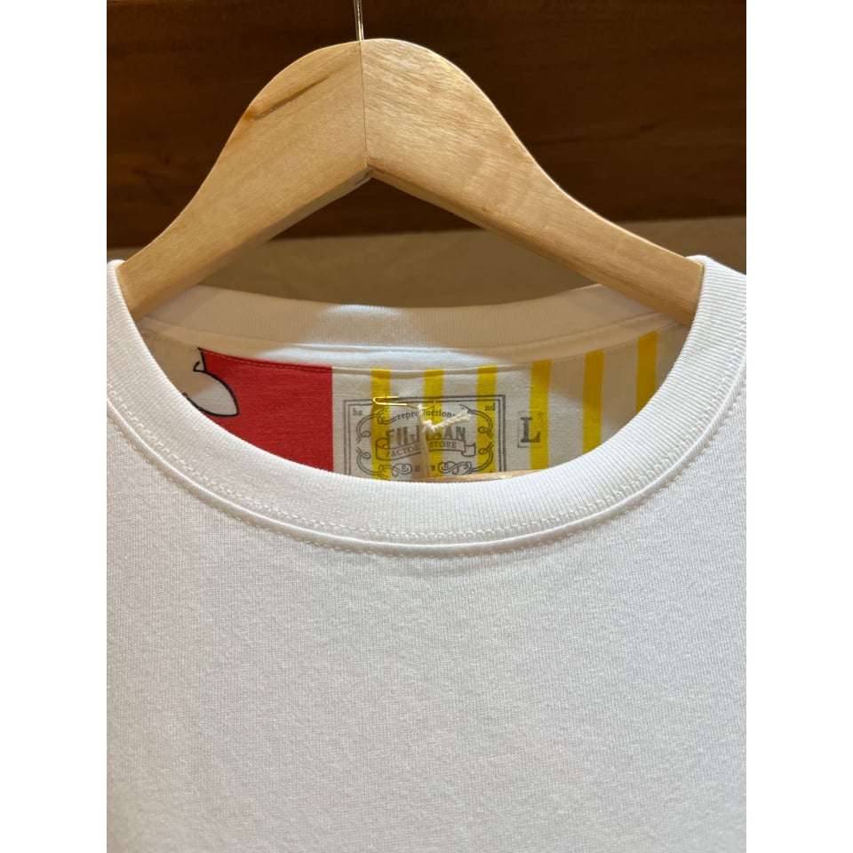 vintage fabric pocket-t size L | FUJISAN FACTO...