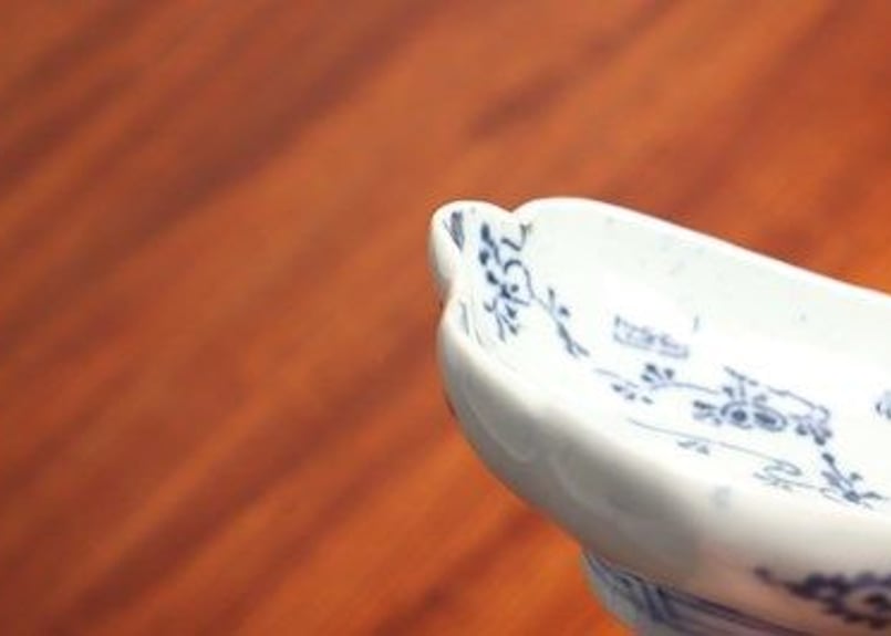 江戸中期紙刷古印判唐草と文字図入角長角皿5客組 | 吉祥寺PukuPuku 江戸中期紙刷古印判唐草と文字図入角長角皿5客組 | 吉祥寺PukuPuku