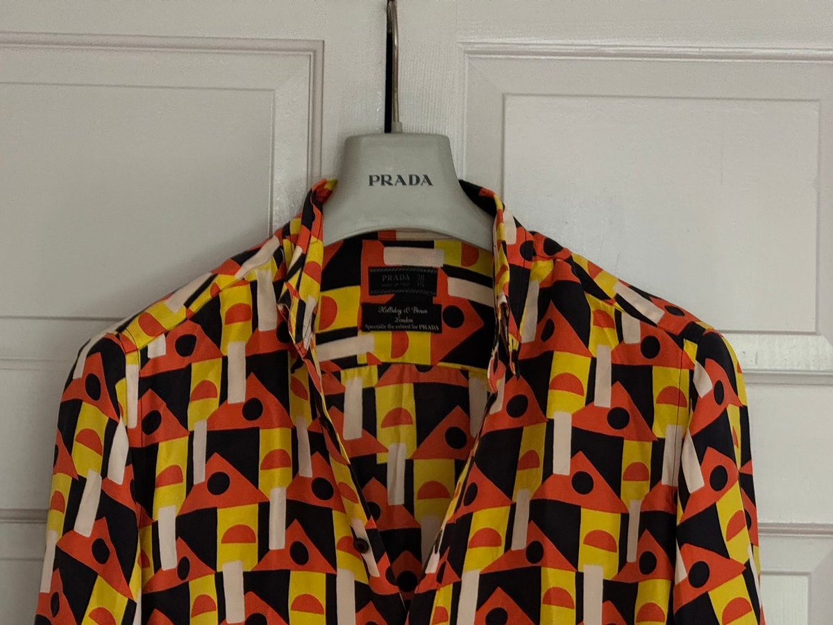 prada × holliday & brown silk shirt | weekend t prada × holliday & brown silk shirt | weekend t