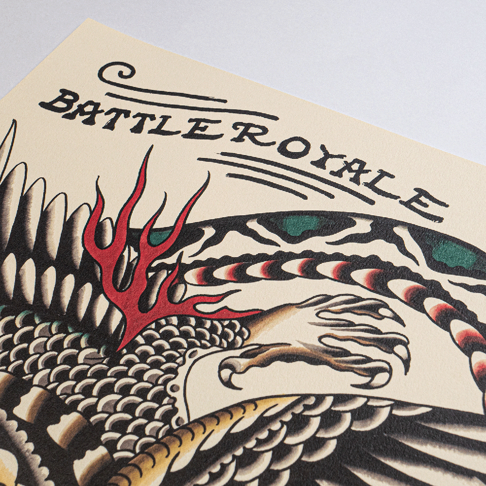 FlashPoster : BATTLE ROYALE 】 | tattoostudioy...