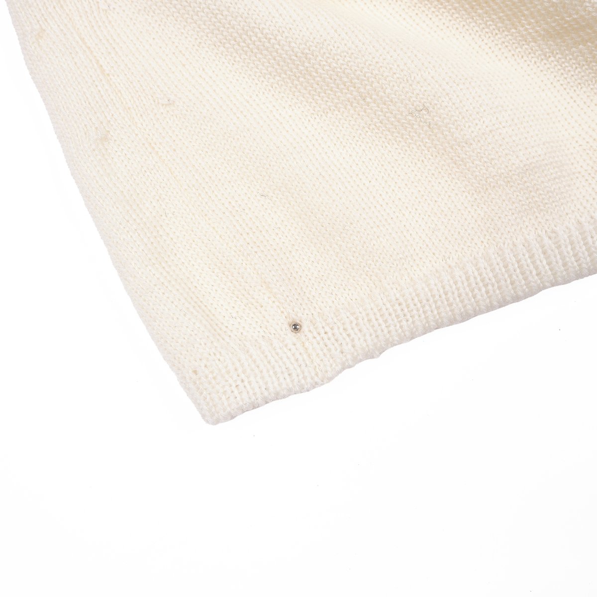 LOW GAUGE CREW NECK KNIT // IVORY | tattoostudi...