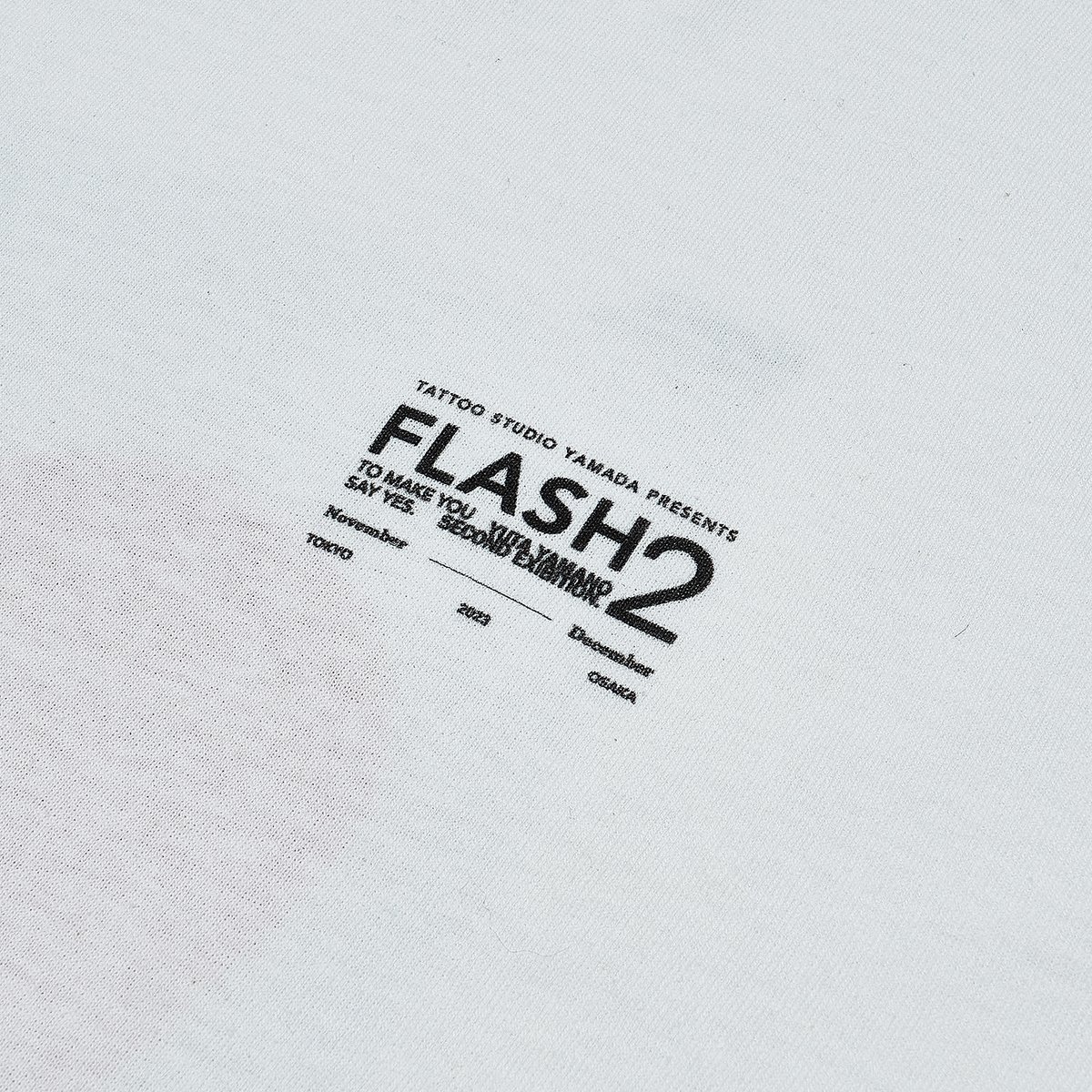 "FLASH2" LONG SLEEVE TEE // yes | tattoostudioy...