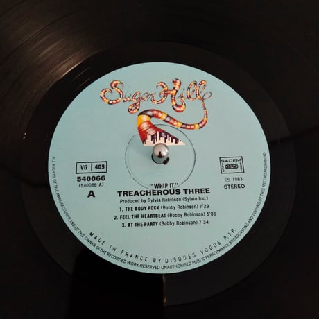 Treacherous Three / Whip It | grunge house records