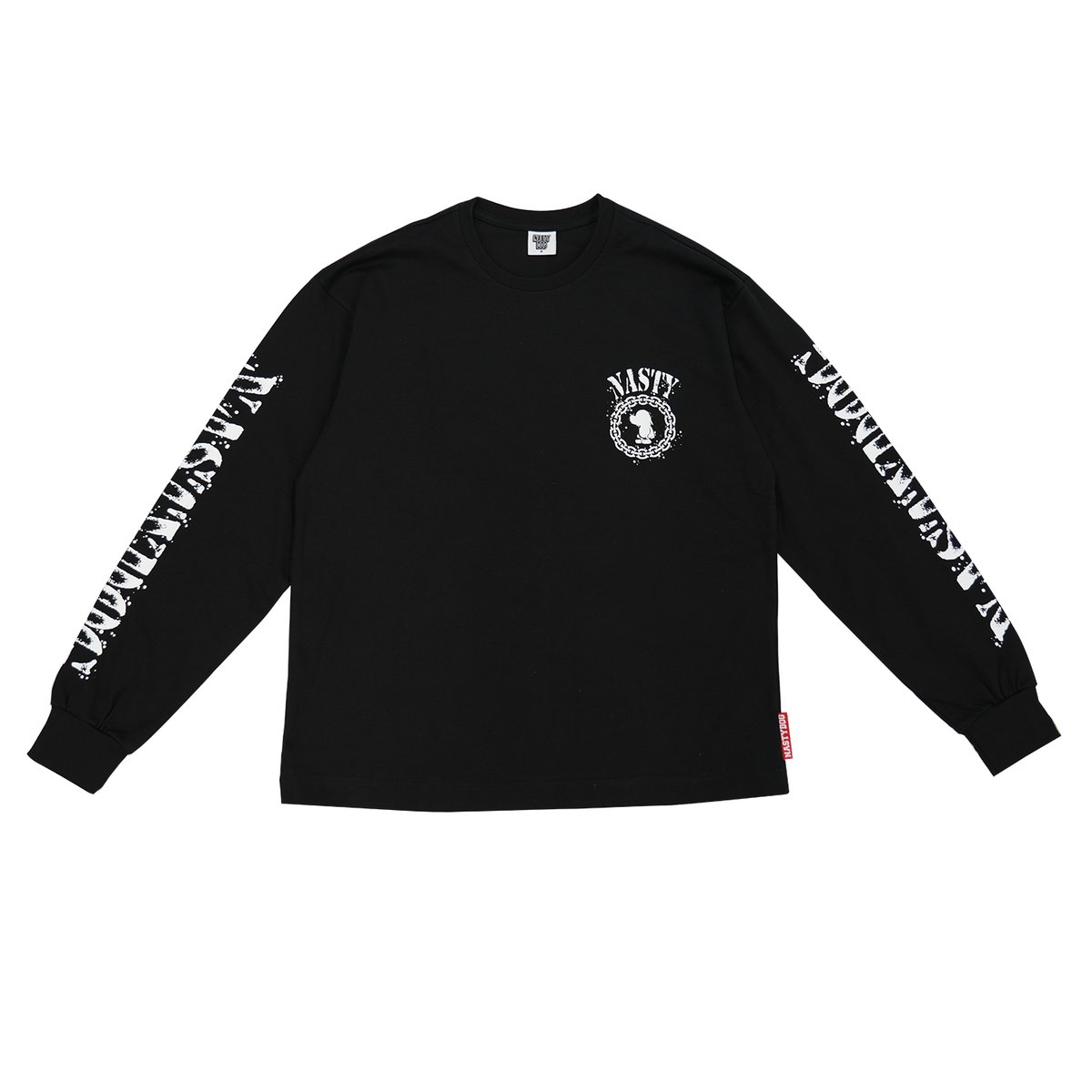 ND Stencil LS Tee(Black) | NastyDog OnlineStore
