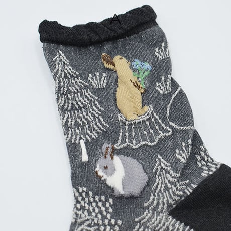 rabbit socks / 2 colors | Rabbit design store ...