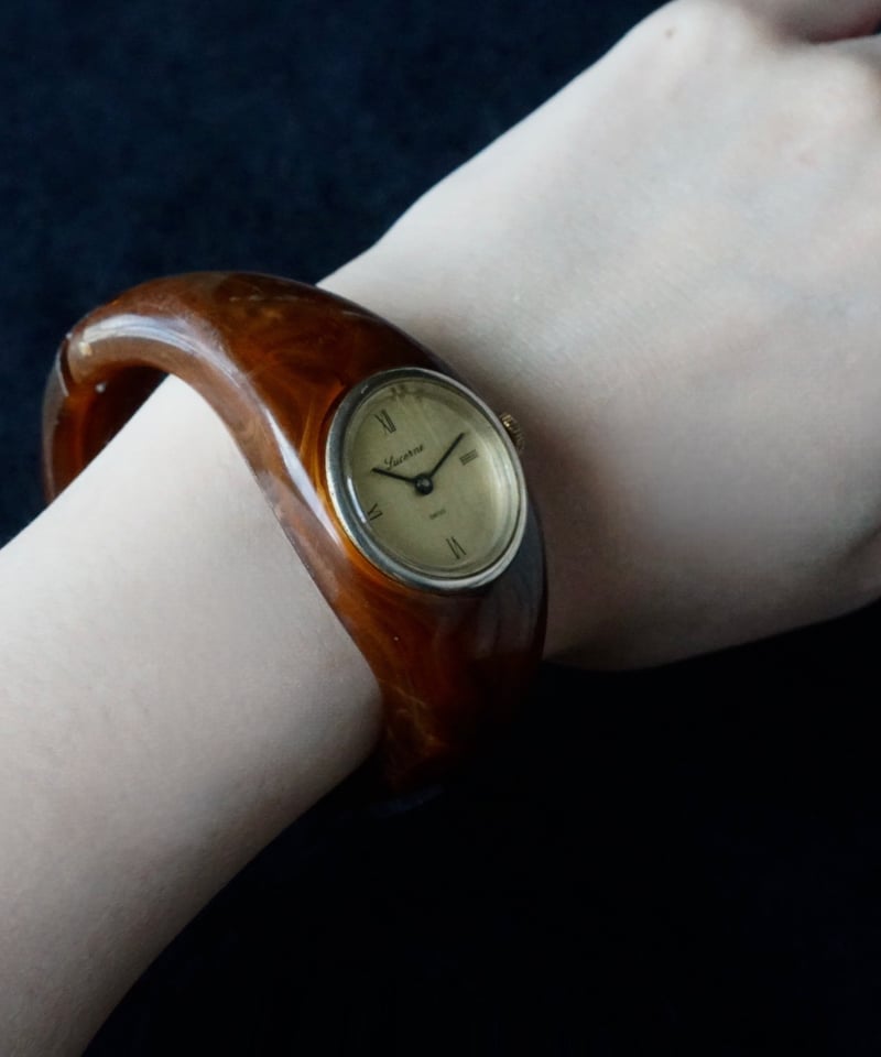 Vintage Lucerne Bangle Watch | Rita de Acosta Vintage Lucerne Bangle Watch | Rita de Acosta
