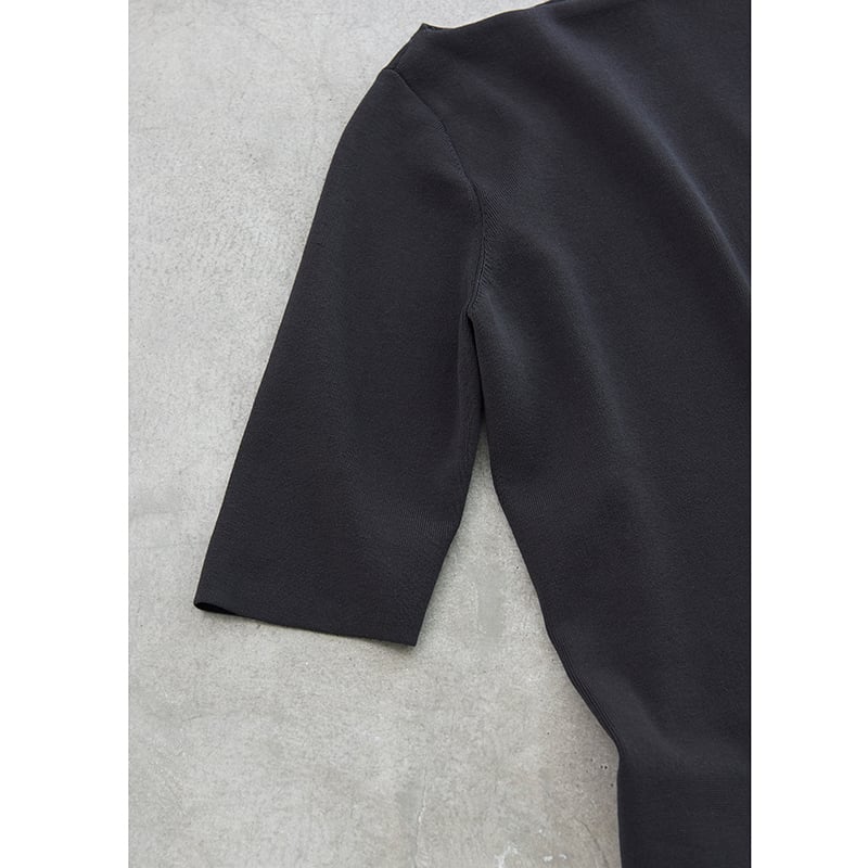mi-mollet × Demi-Luxe BEAMS シンプルボートネックニット.M mi-mollet × Demi-Luxe BEAMS シンプルボートネックニット.M