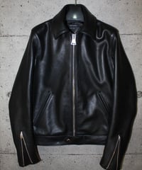 ディアスキン/Wライダース/ブラック | iade leather ディアスキン/Wライダース/ブラック | iade leather