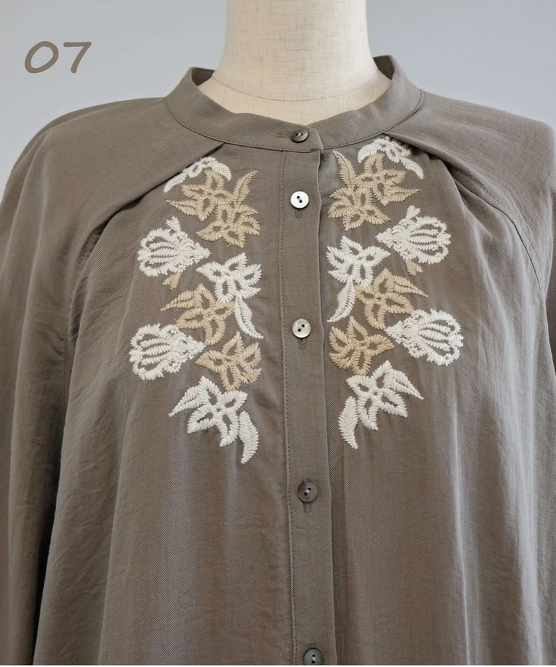 エトレリー（etre relie）/【etre relie】コンビカラーエンブロイワンピース etre relie】コンビカラーエンブロイワンピース 157617 | etre relie