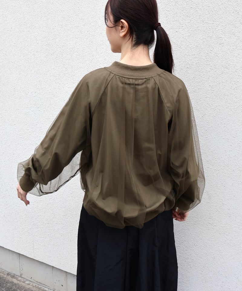 etre relie】チュールブルゾン 147203 | etre relie