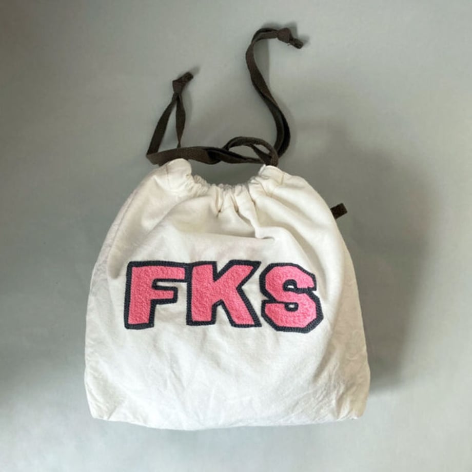 きんちゃく 中 "FKS" 福島 刺繍 | GENERAL THINGS