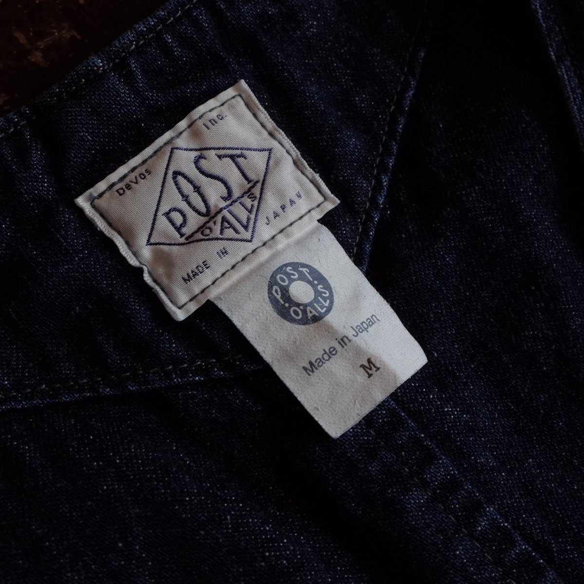 Post O' Alls #3503 - 8DI DEE Vest 2 8oz Deni...