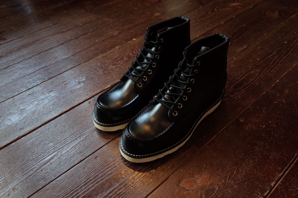 RED WING #8848 6" CLASSIC MOC "BLACK CHAPARRAL...