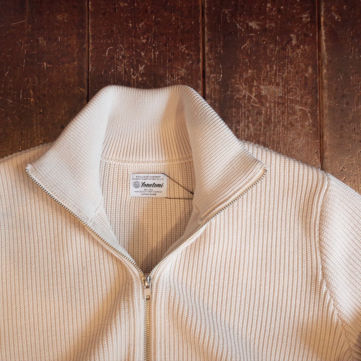 Yonetomi EX FINE WOOL RIB KNIT B/L | MAPS E-Shop