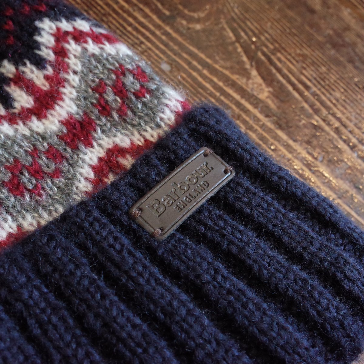 BARBOUR Case Fairisle Beanie Hat | MAPS E-Shop