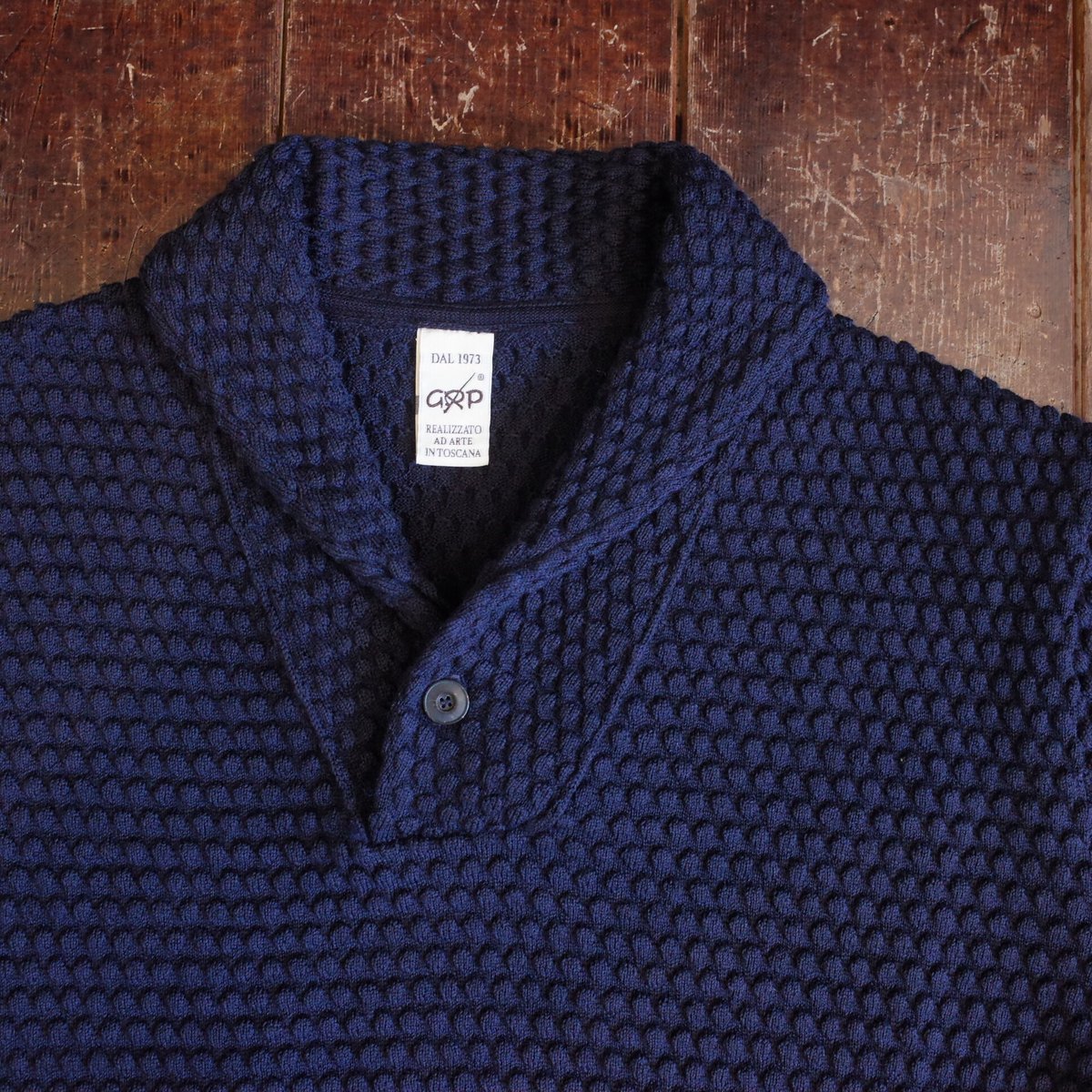 GRP "SPOT KNIT" SFTEC 2 / SHAWL COLLAR | MAPS...