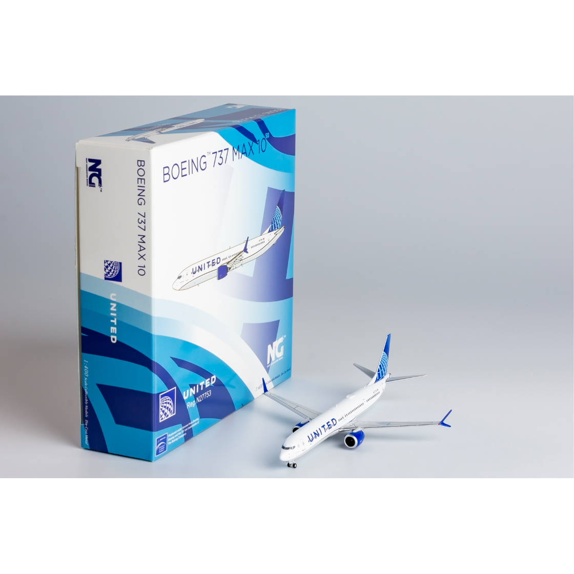 【お取り寄せ商品】1/400 737 MAX 10 ユナイテッド航空 N27753 ...