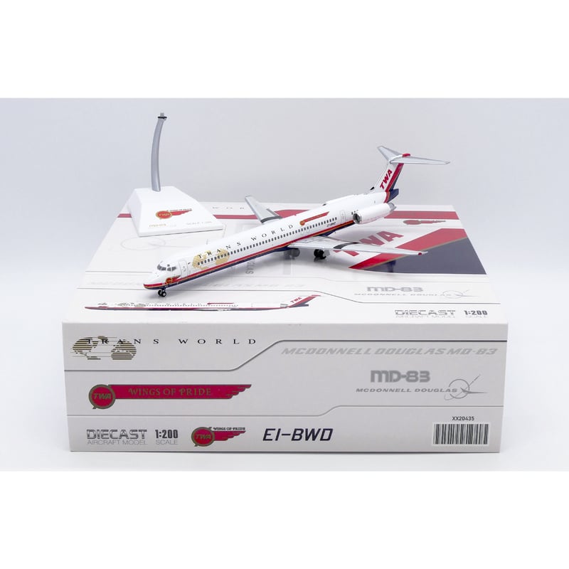 お取り寄せ商品】1/200 MD-83 トランス・ワールド航空「Wings of お取り寄せ商品】1/200 MD-83 トランス・ワールド航空「Wings of