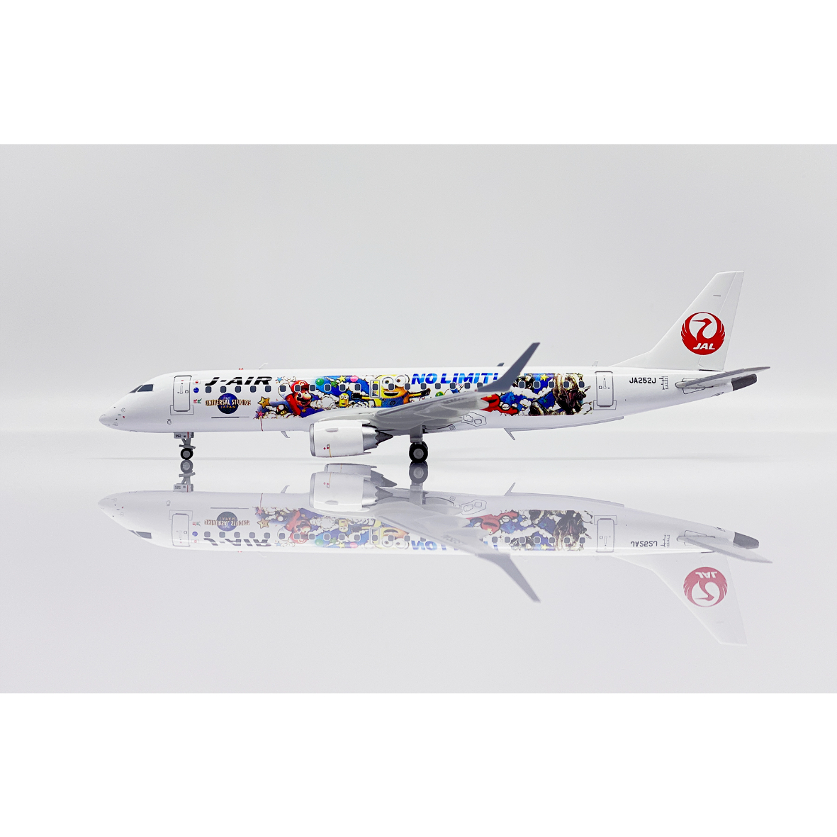 非売品・新商品情報】1/200 E190-100STD J-Air「JAL×ユニバーサル 非売品・新商品情報】1/200 E190-100STD J-Air「JAL×ユニバーサル
