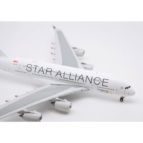 1/400 A380 シンガポール航空[スターアライアンス塗装] 9V-SKX | ひ...