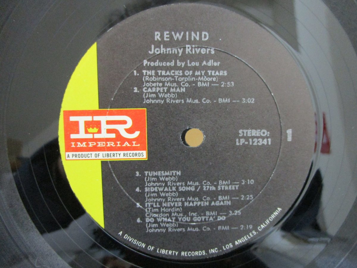 JOHNNY RIVERS / Rewind | TOHTO records & books ...