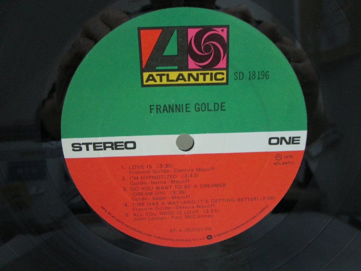 FRANNIE GOLDE | TOHTO records & books annex
