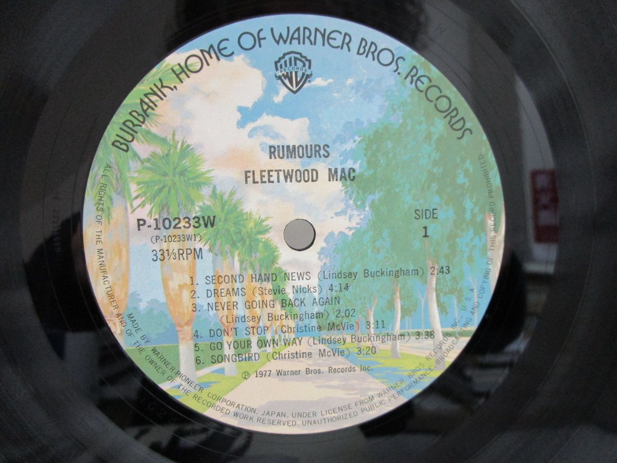 FLEETWOOD MAC / Rumours | TOHTO records & books...