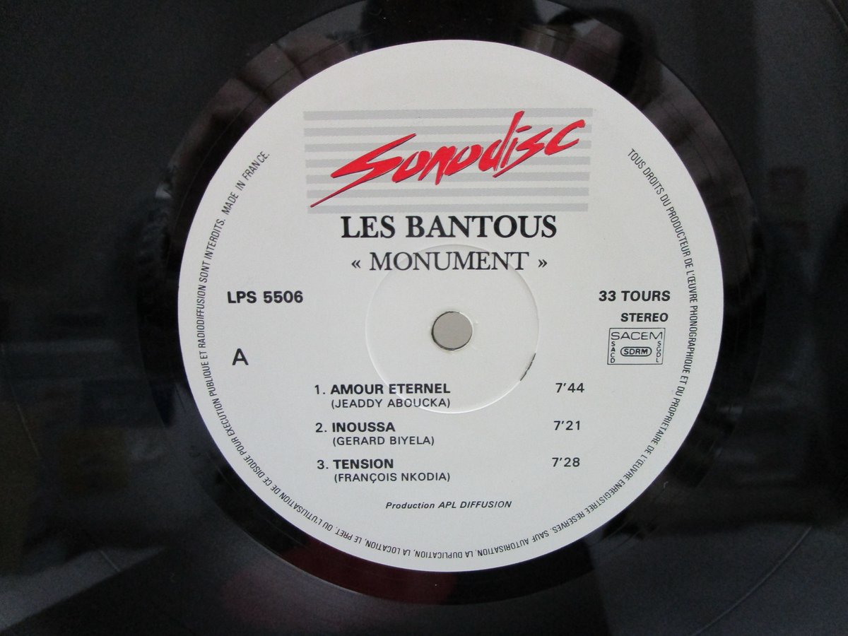 LES BANTOUS / Monument | TOHTO records & books ...