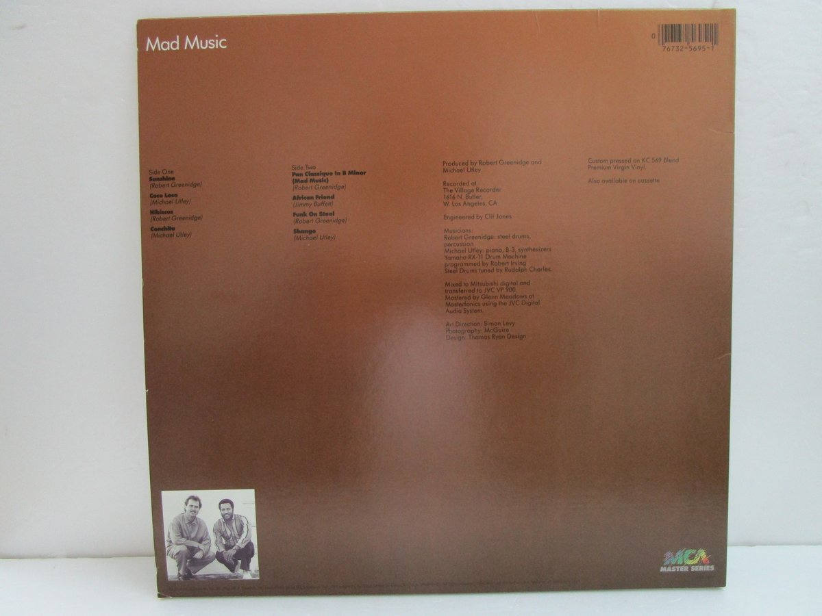 ROBERT GREENIDGE & MICHAEL ULTLEY/ Mad Music