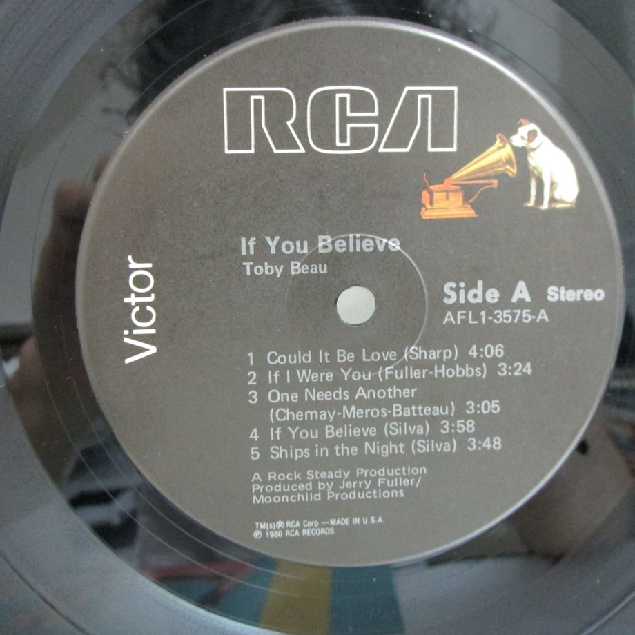 TOBY BEAU / If You Believe | TOHTO records & bo...