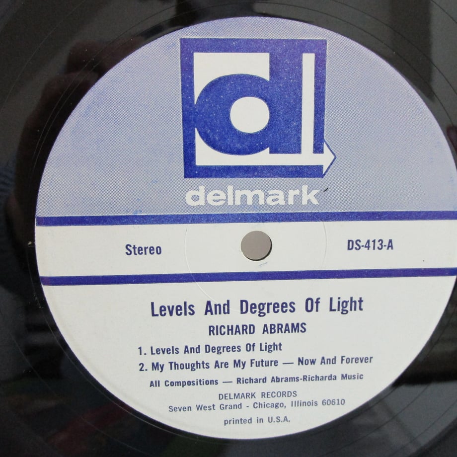 RICHARD ABRAMS / Levels and Degrees of Light