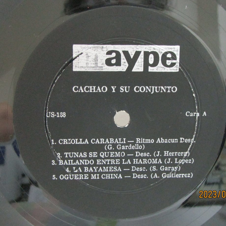 CACHAO Y Su Conjunto / Descarga | TOHTO records...