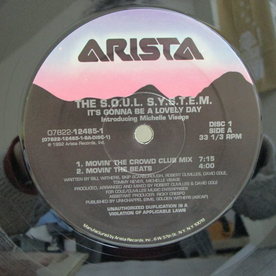 THE SOUL SYSTEM / It's Gonna Be A Lovely Day 12...